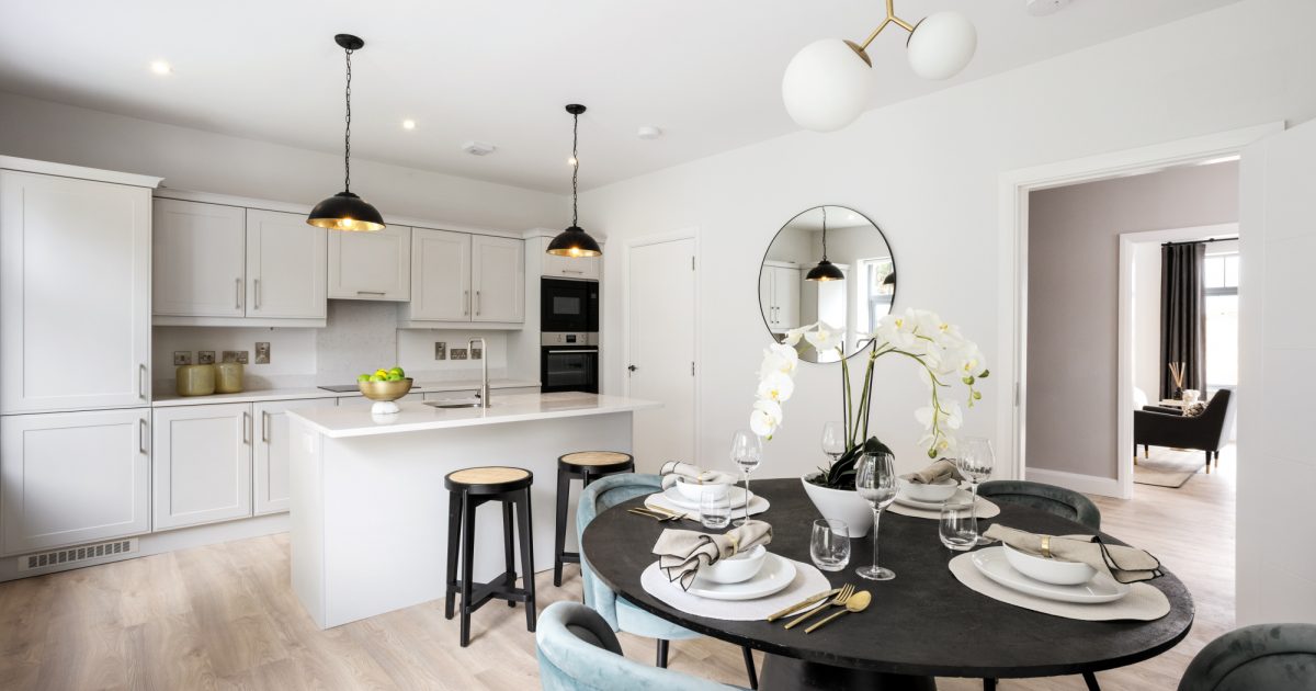 Timber-framed houses in Straffan village with… | Lagan Homes Ireland